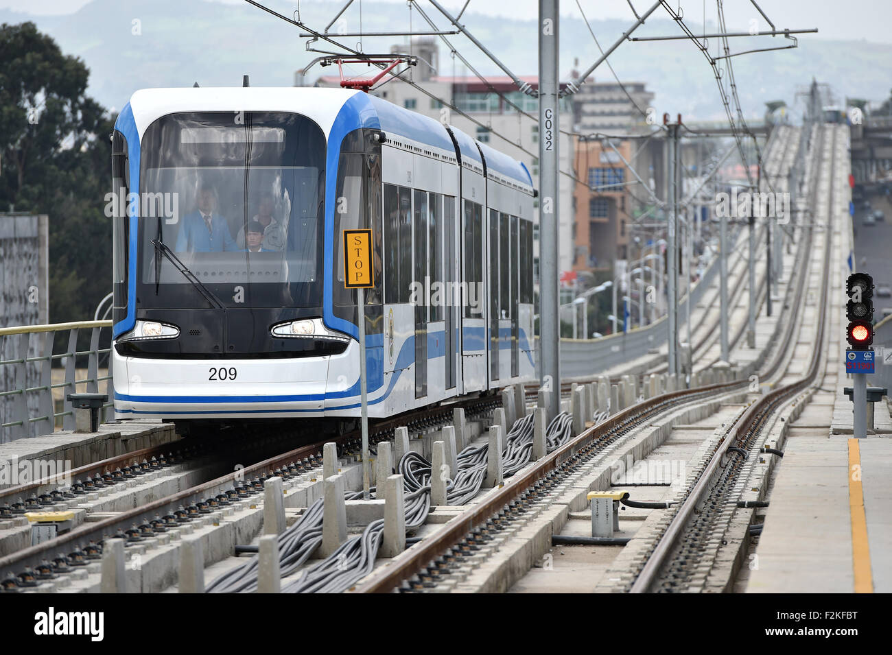 Addis ababa light rail hi-res stock photography and images - Alamy