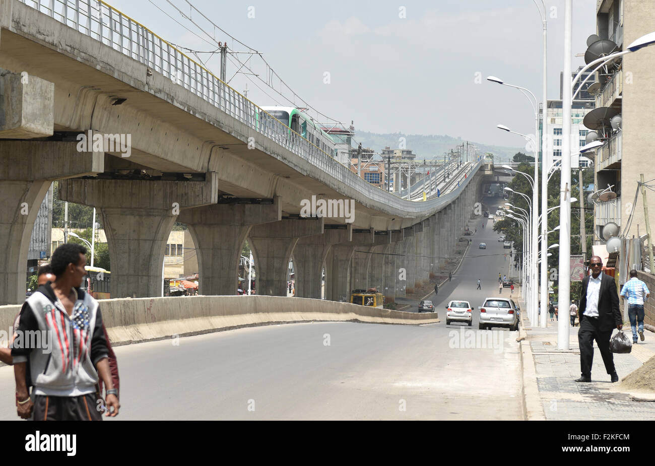 Addis ababa light rail hi-res stock photography and images - Alamy