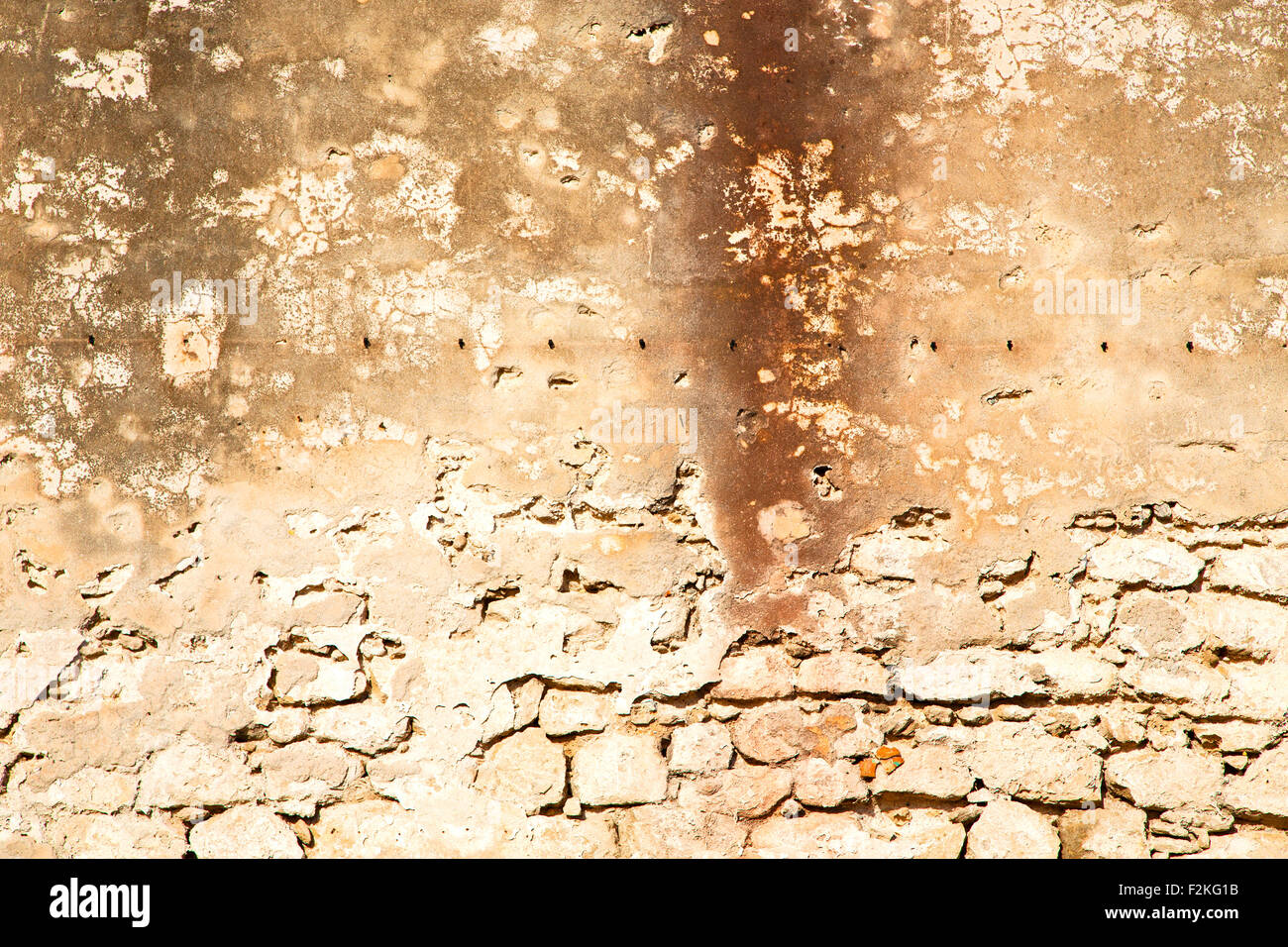 texture wall in africa morocco the old brick construction concrete ...