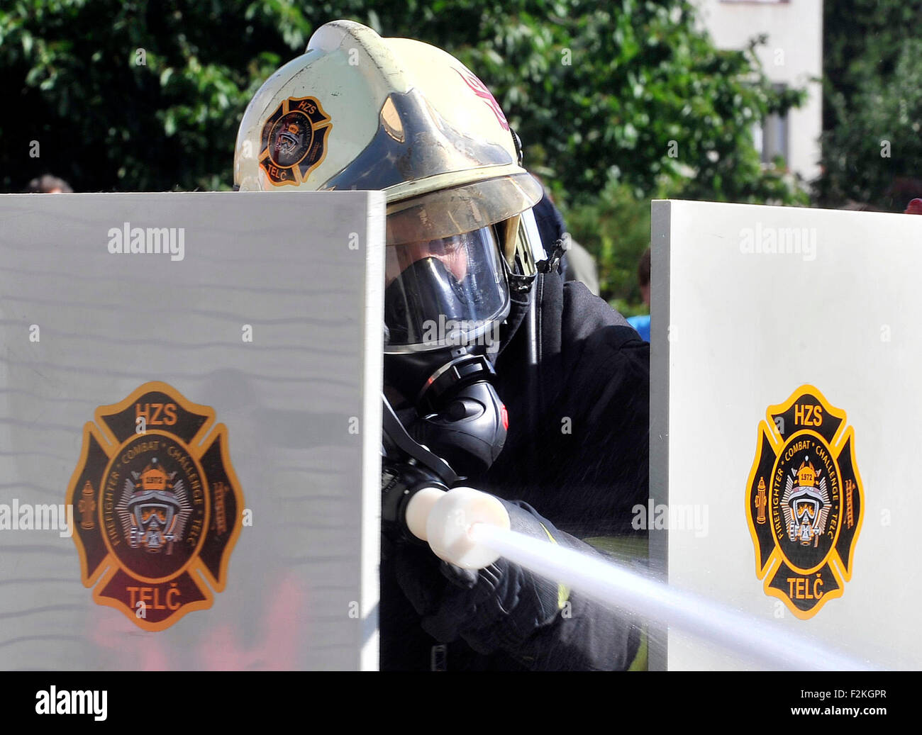 Professional firefighters hi-res stock photography and images - Alamy