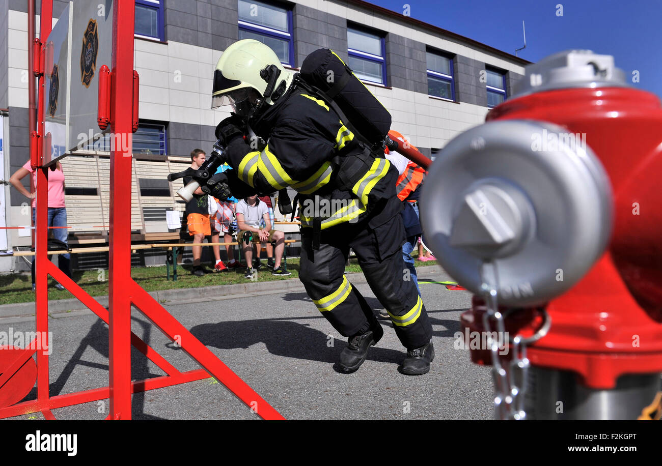 Fifty best local volunteer and professional firefighters participated ...