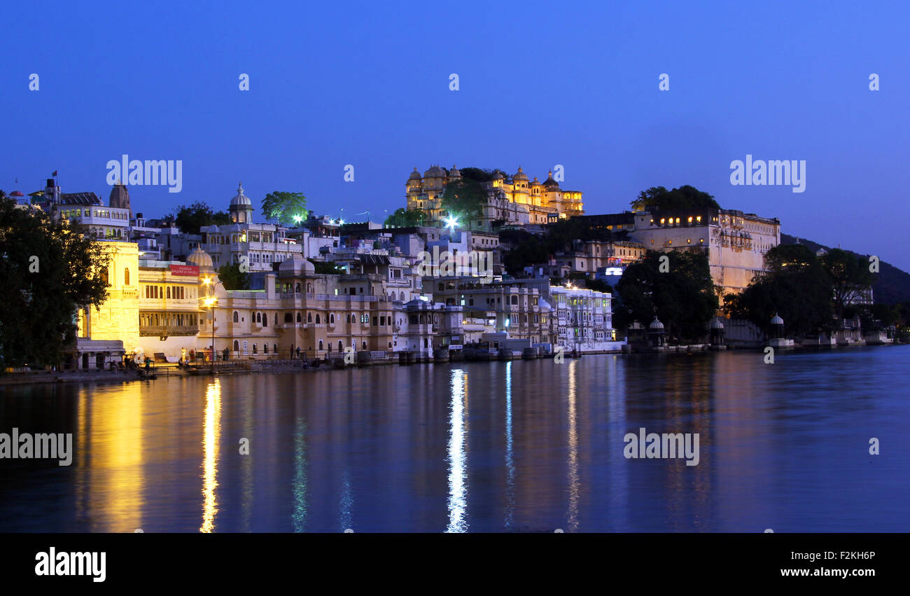 Colors of Udaipur Stock Photo - Alamy