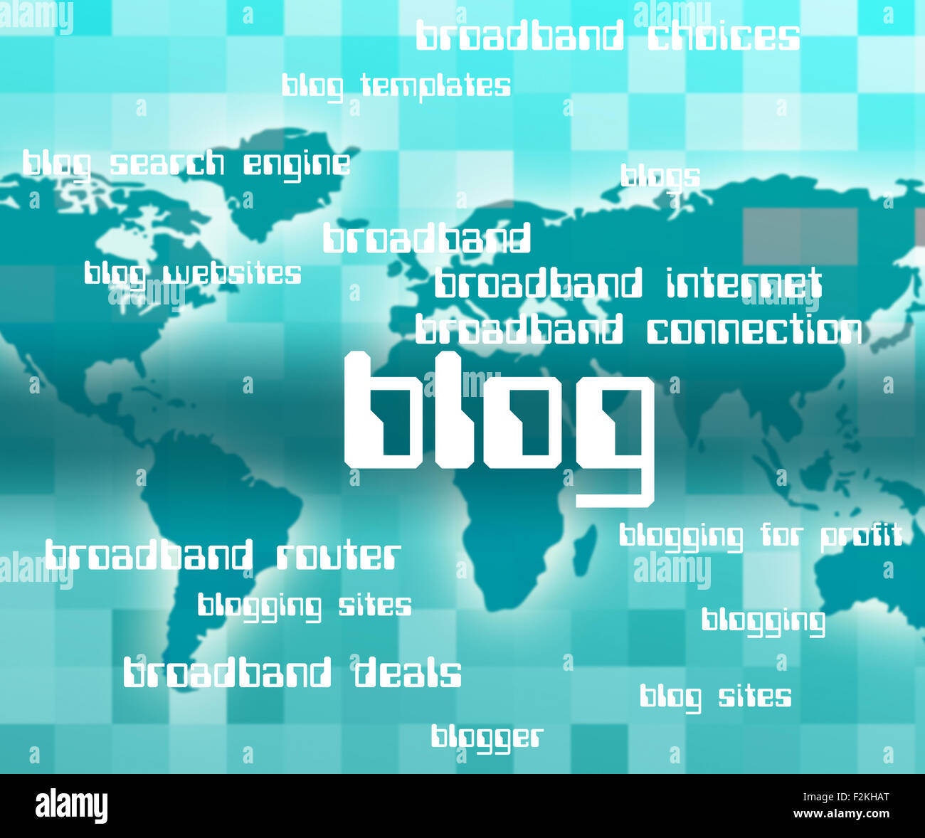 Blog word hi-res stock photography and images - Alamy