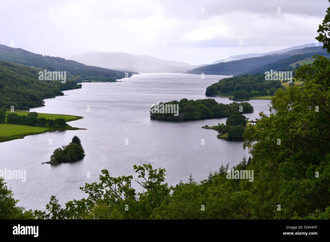Queens view loch tummel hi-res stock photography and images - Alamy