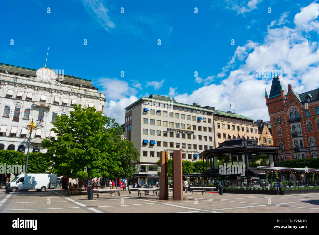 Norrmalmstorg square, Norrmalm district, Stockholm, Sweden Stock Photo ...