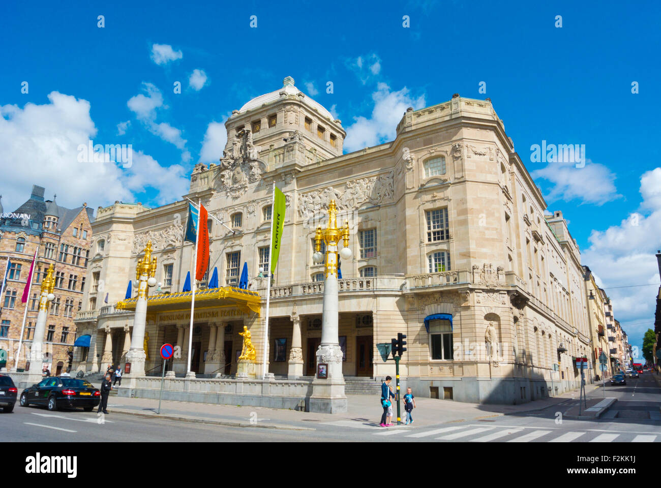 Dramaten, Kungliga Dramatiska Teatern, Royal Drama Theatre, Nybroplan ...