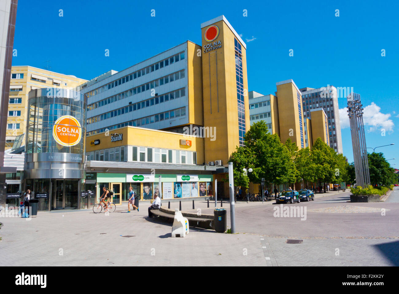 Solna centrum shopping centre, Solna Torg, Solna district, Stockholm ...