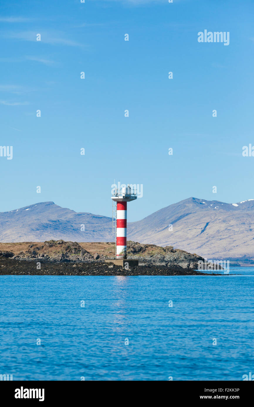 Kerrera North Spit Lighthouse Stock Photo - Alamy