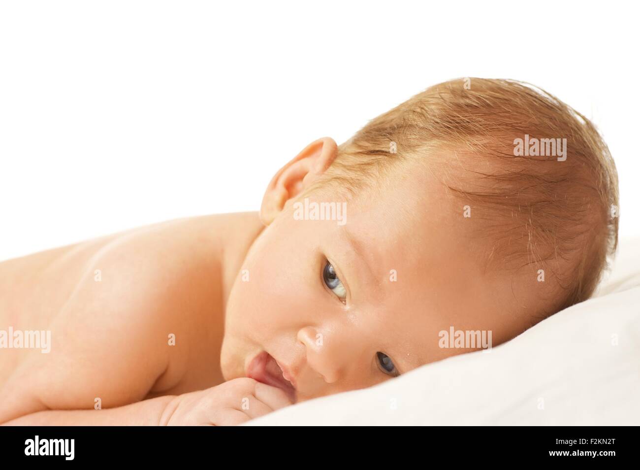 Close-up portrait of an adorable baby Stock Photo - Alamy