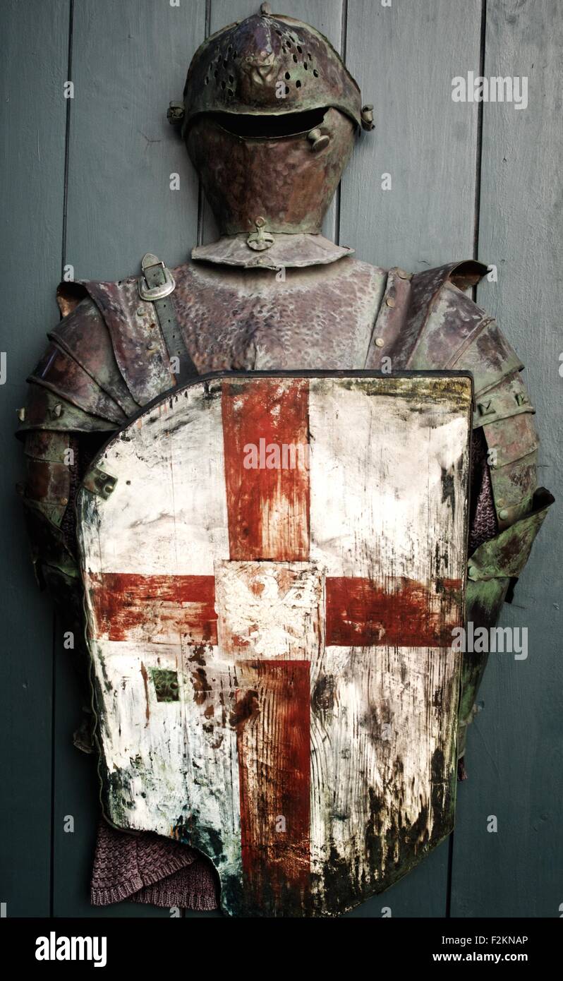 Armour of the medieval knight Stock Photo - Alamy