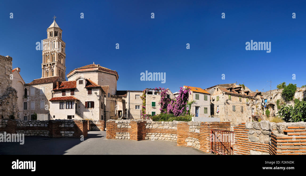 Croatia, Split, Cathedral of Saint Domnius, Campanile Stock Photo - Alamy