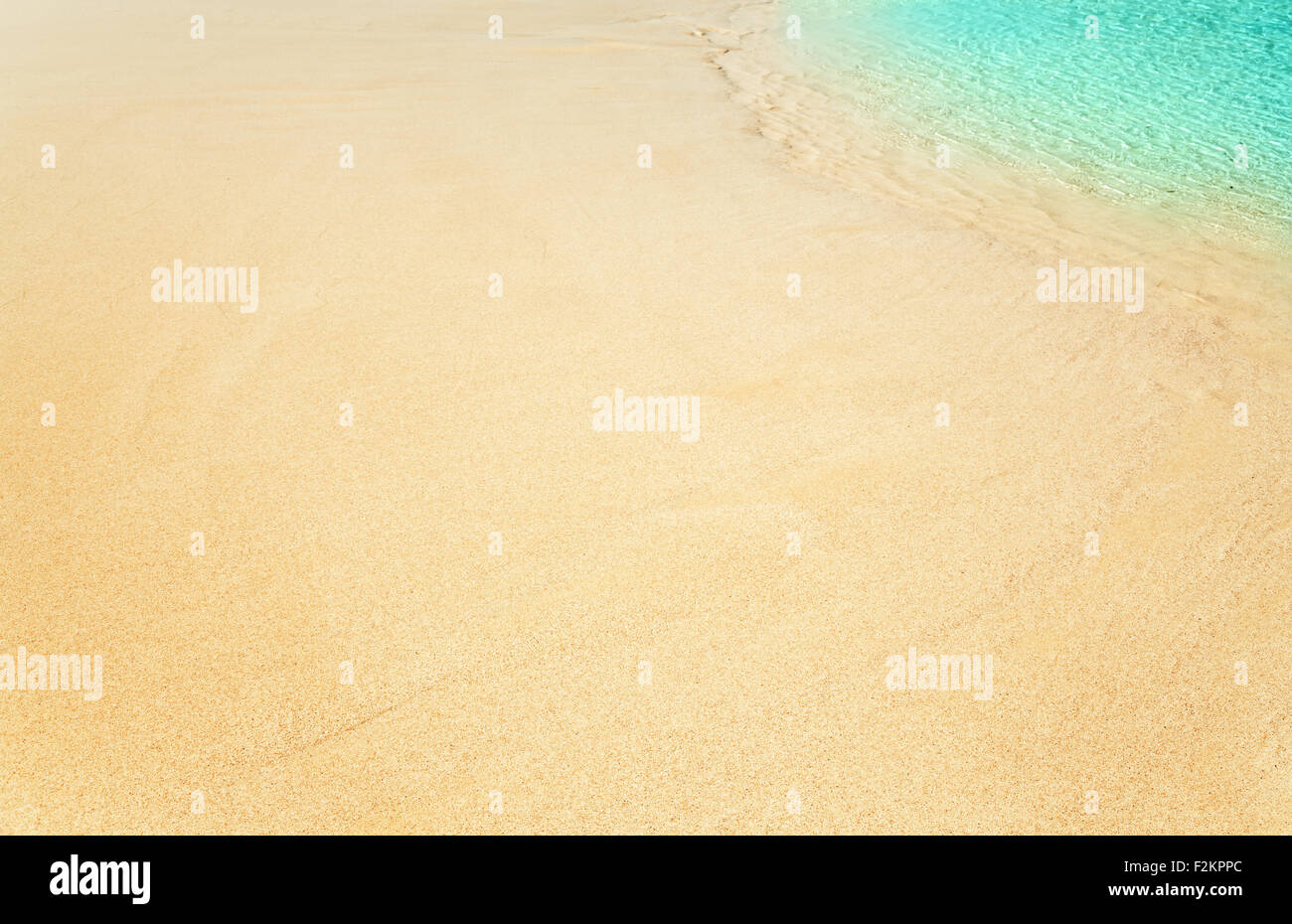sand beach and calm water Stock Photo - Alamy
