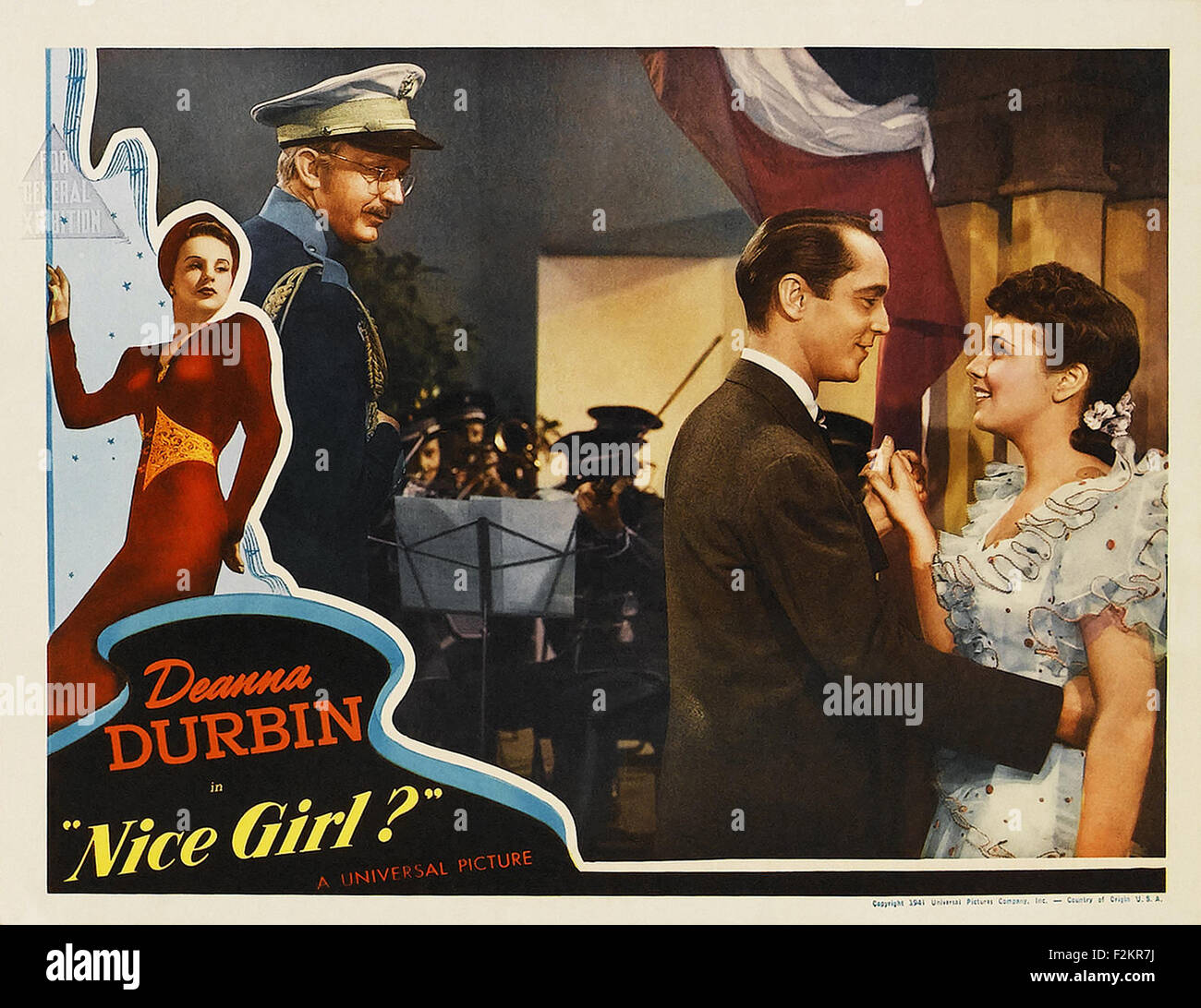 Nice Girl - Movie Poster Stock Photo - Alamy