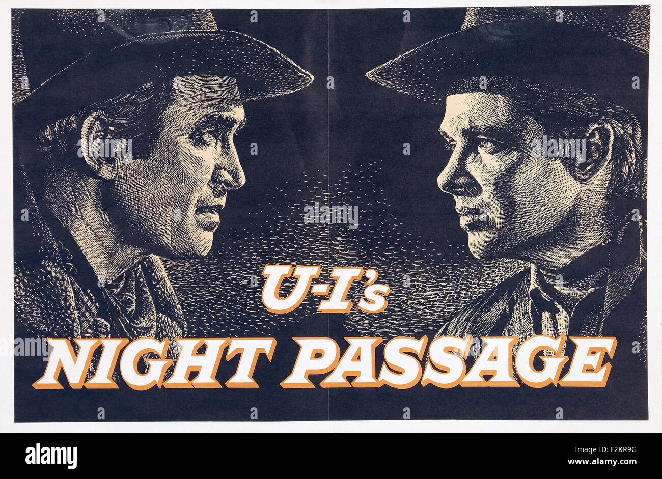 Night Passage - Movie Poster Stock Photo - Alamy