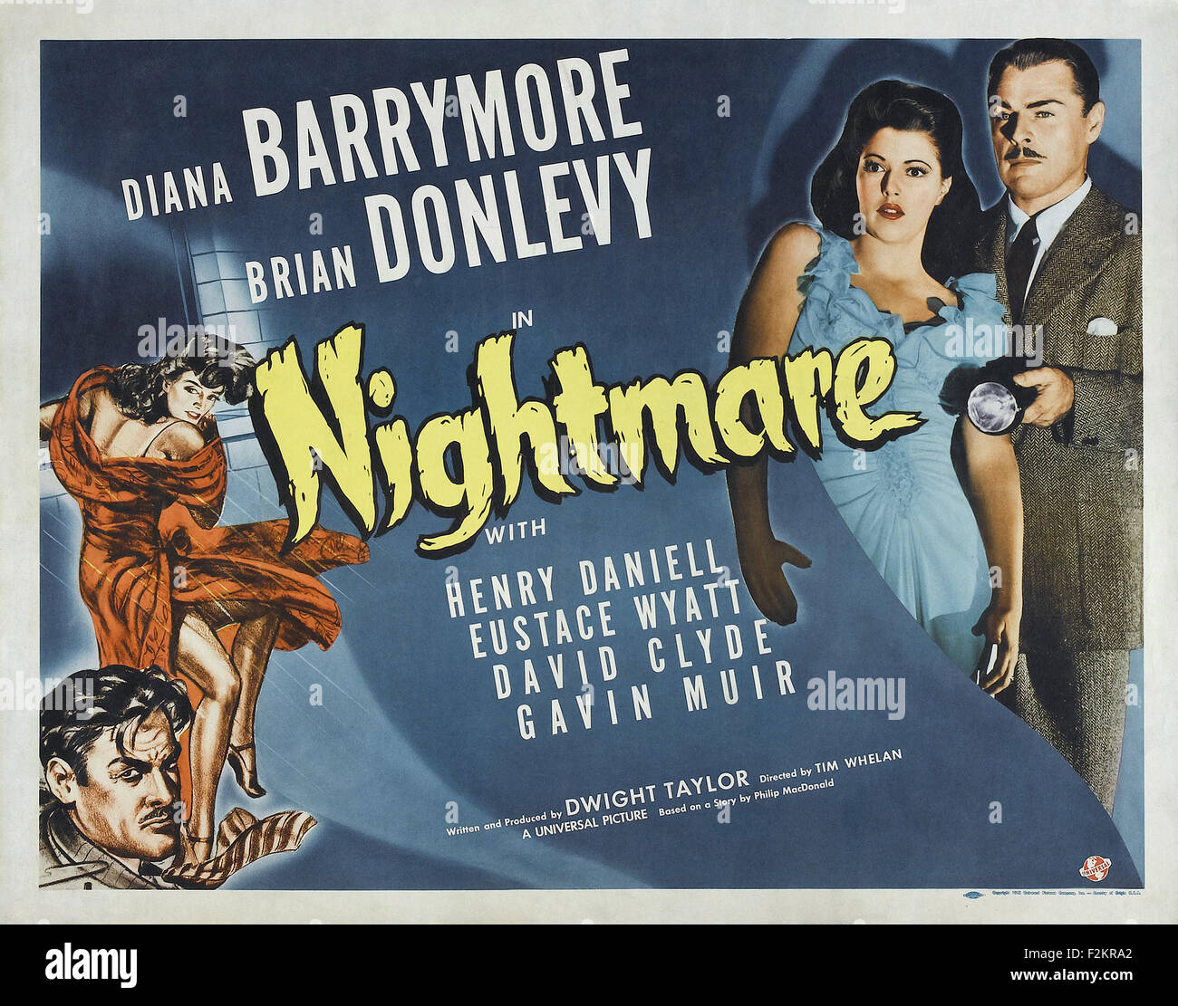 Nightmare (1942) - Movie Poster Stock Photo - Alamy
