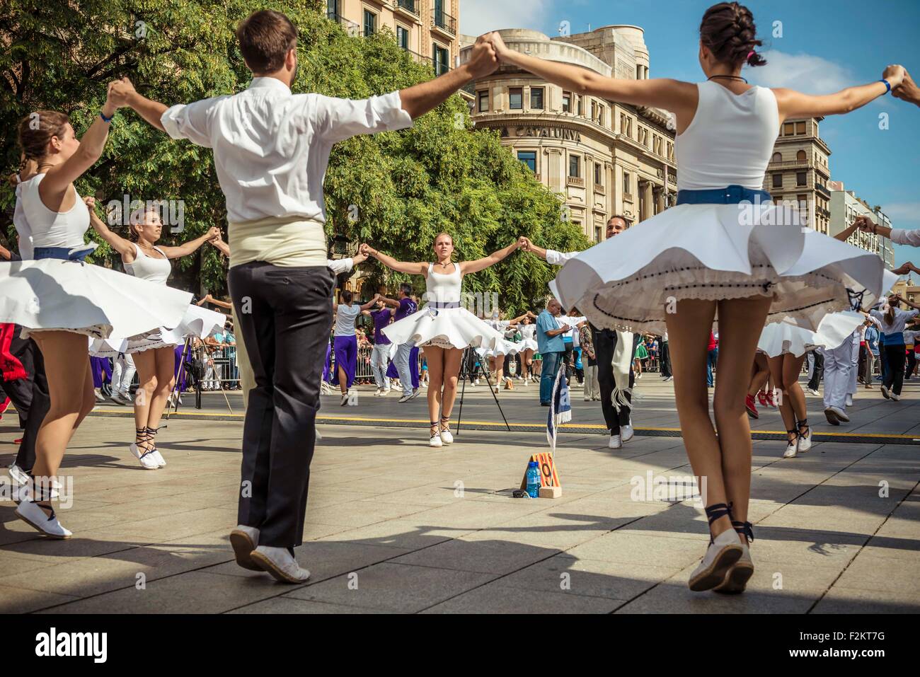 Sardana festival spain hi-res stock photography and images - Alamy
