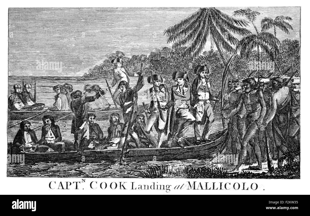 Captain James Cook FRS 1728 1779 British explorer, navigator ...