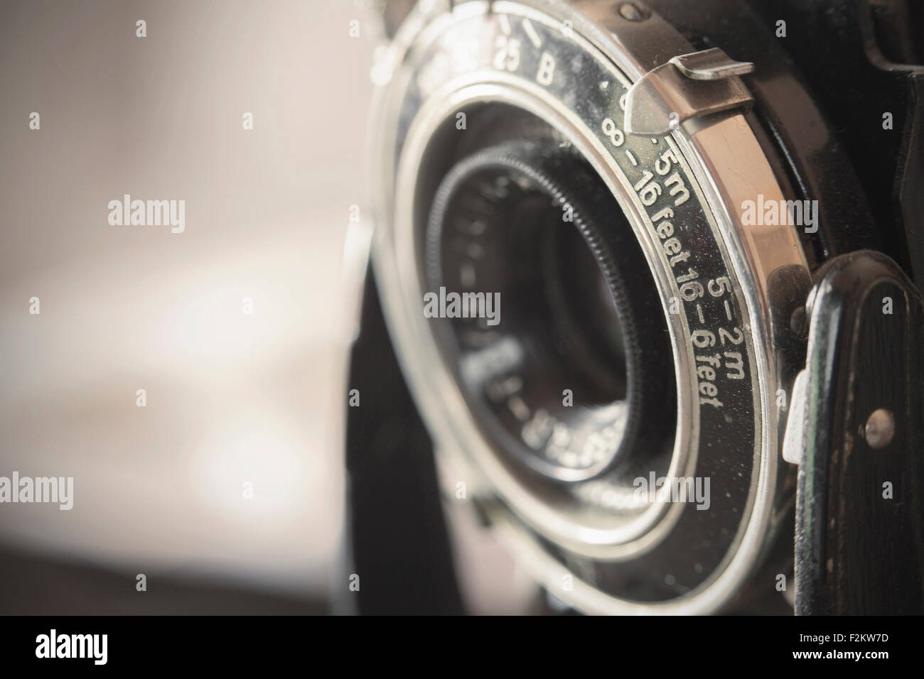 Old camera, close-up Stock Photo - Alamy