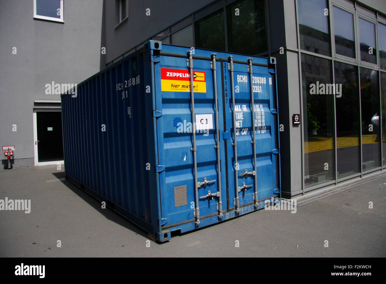 Container, Berlinische Galerie, Berlin Stock Photo - Alamy