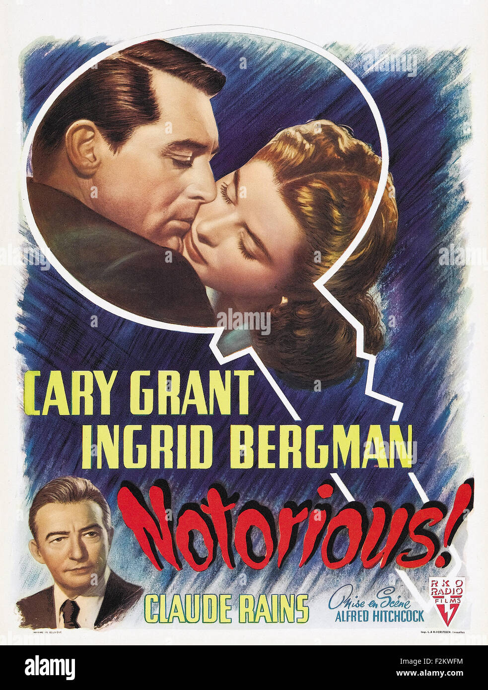 Notorious - Movie Poster Stock Photo - Alamy