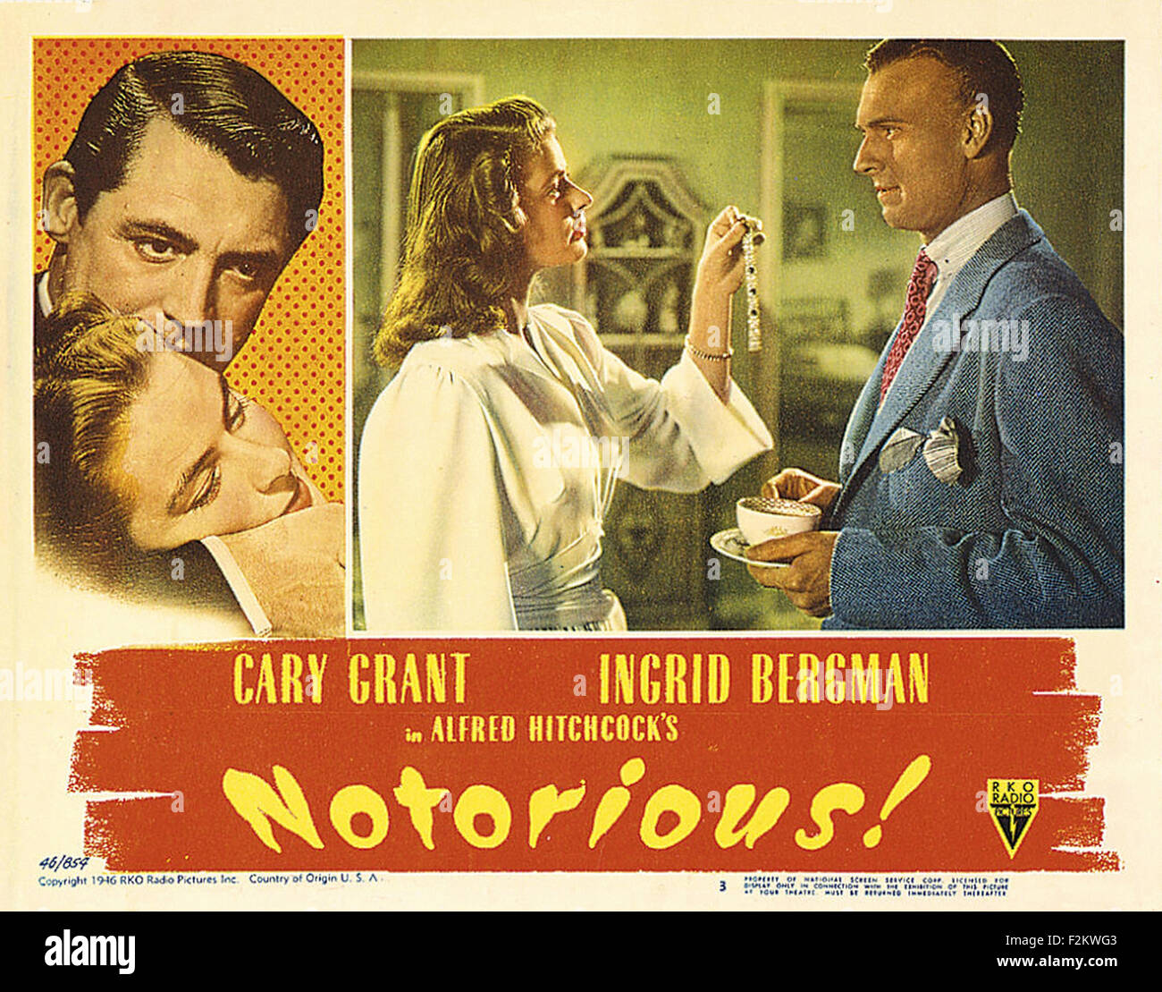 Notorious 1946 Movie Poster