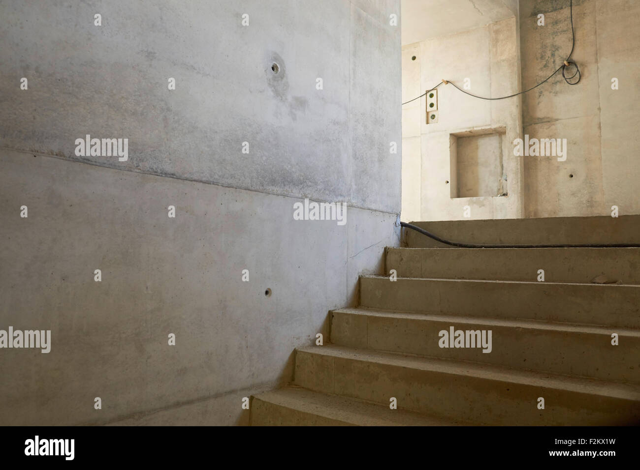 Concrete staircase construction in hi-res stock photography and images ...