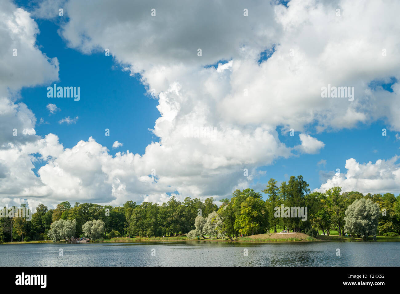 Beautiful russian landscape Stock Photo - Alamy