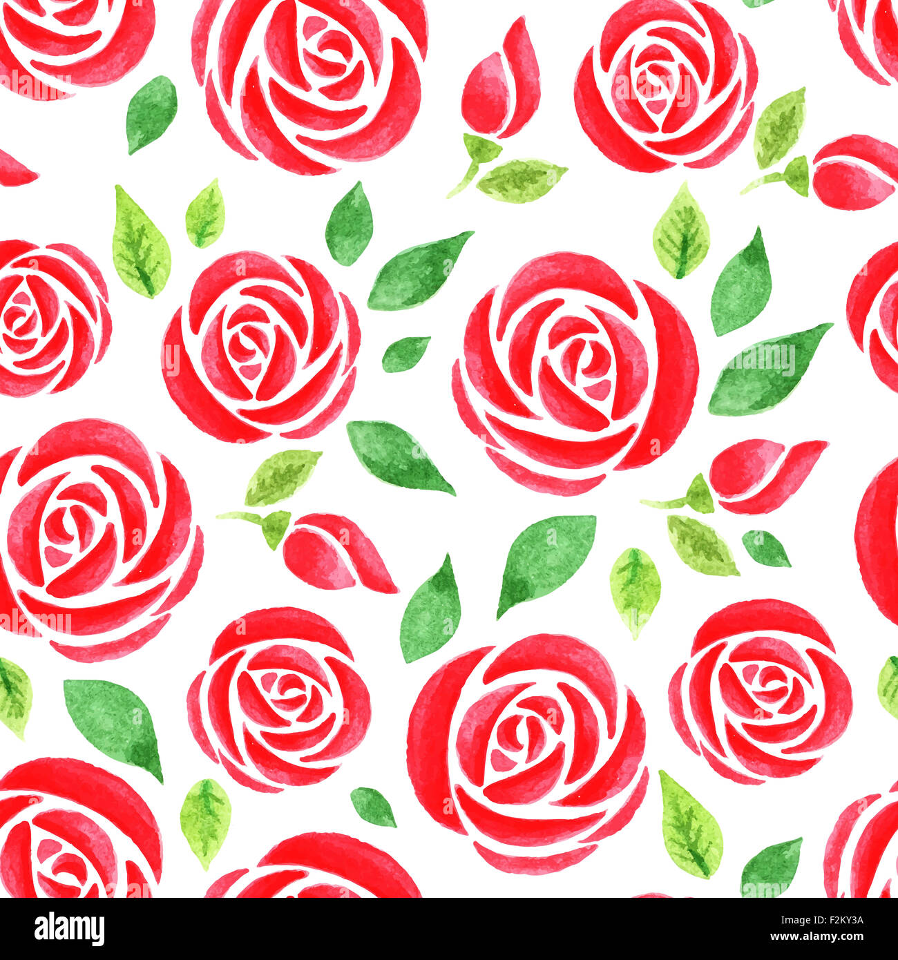 Rose watercolor hi-res stock photography and images - Alamy