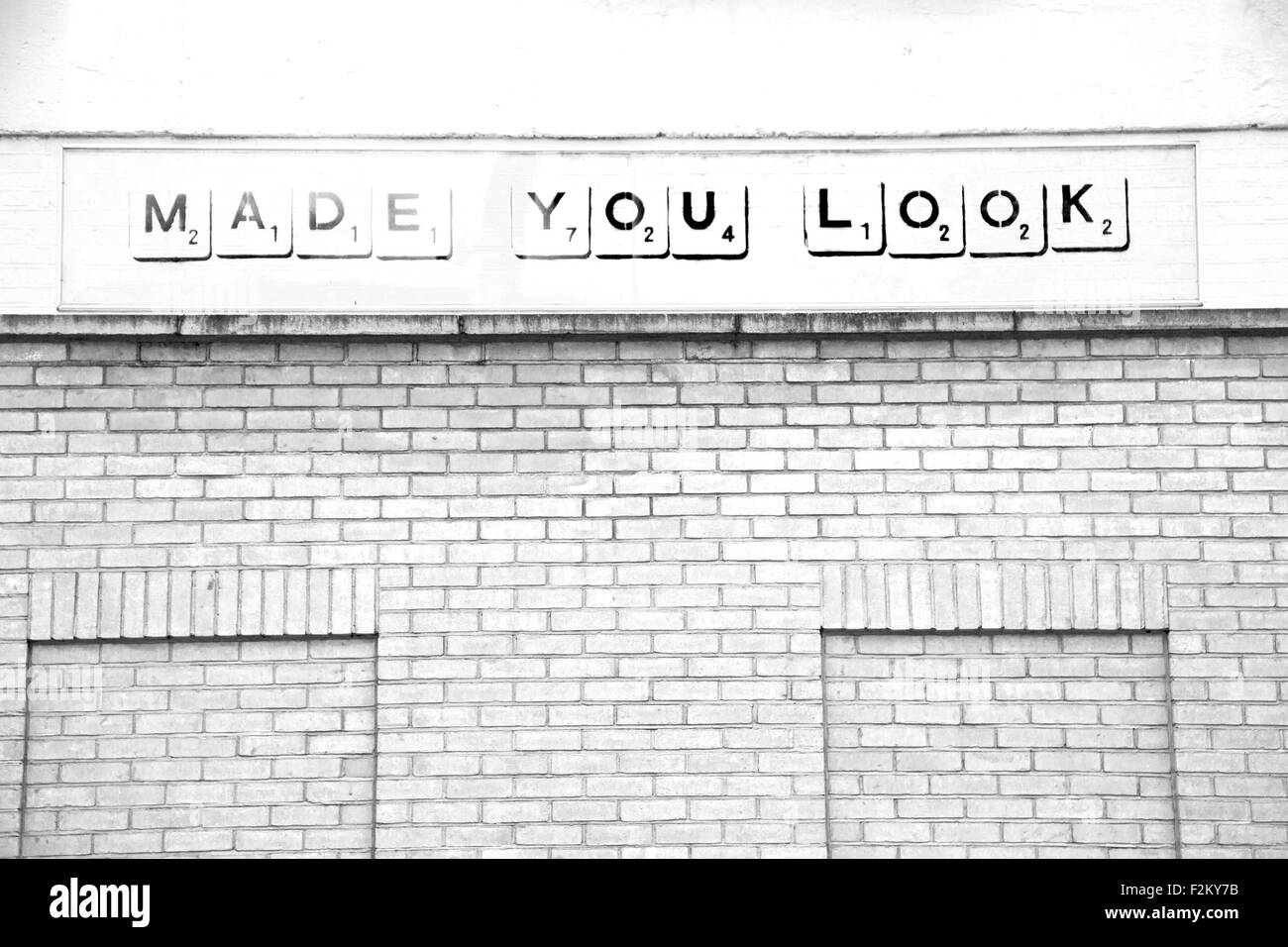 wall texture in london england and stone in the floor Stock Photo - Alamy