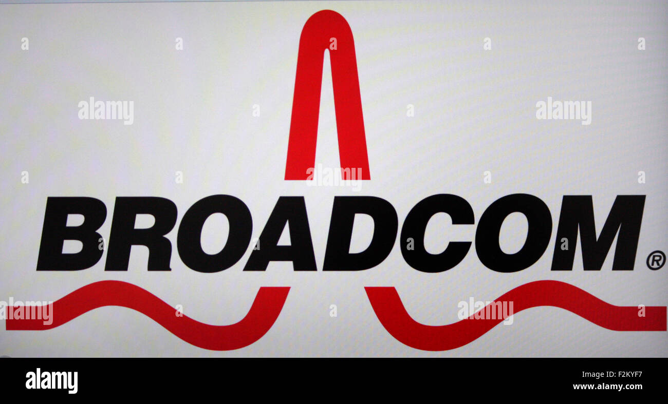 Broadcom logo hi-res stock photography and images - Alamy
