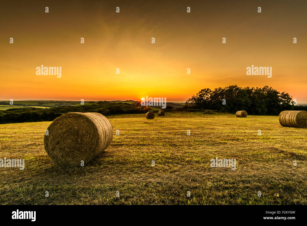 Lambley Park Sunsets Stock Photo - Alamy