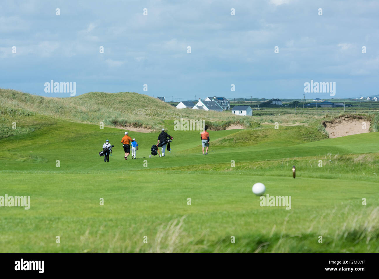 Trump Golf Resort and Hotel at Doonbeg in County Clare along the Wild ...