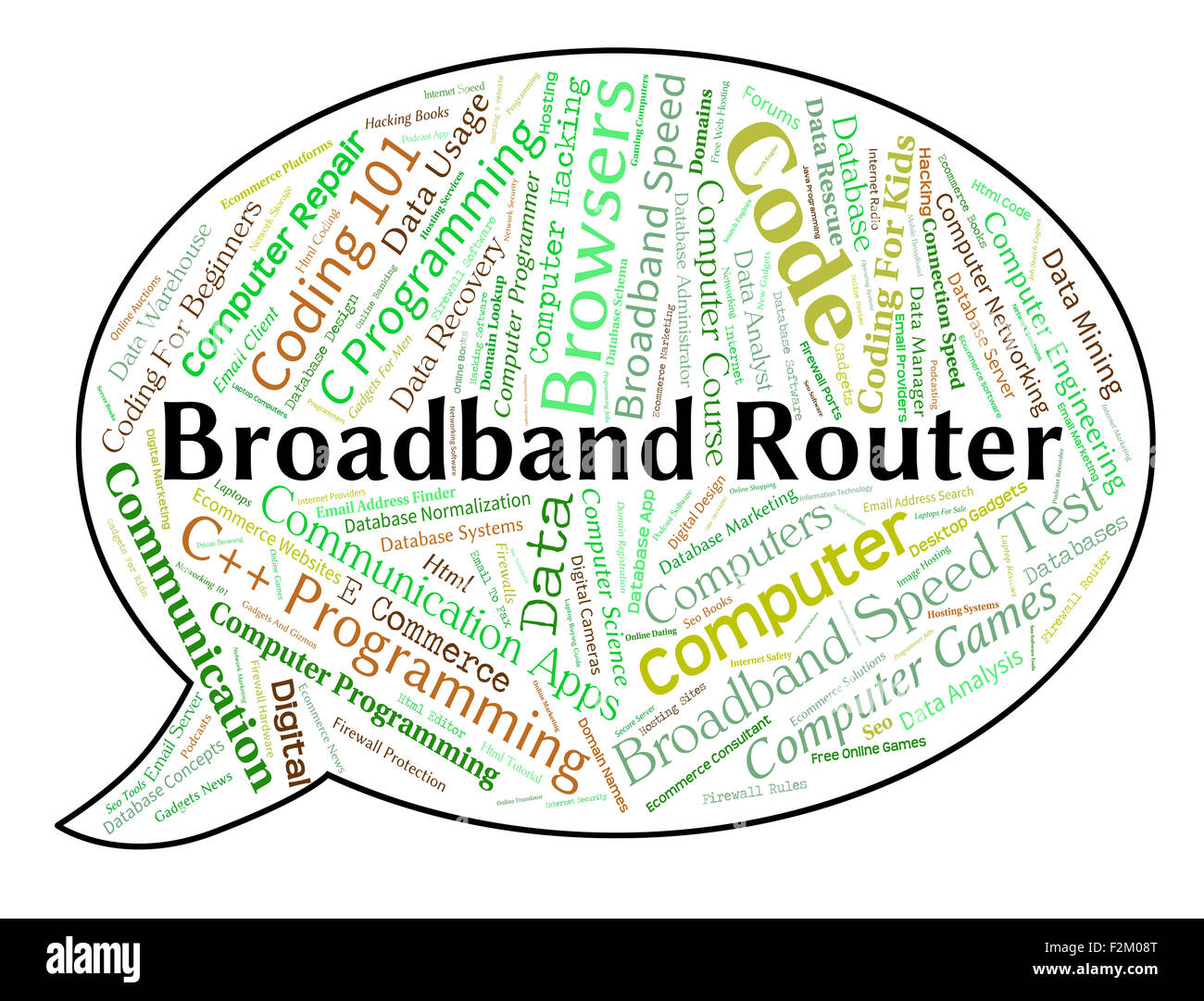Broadband Router Indicating World Wide Web And Network Server Stock ...