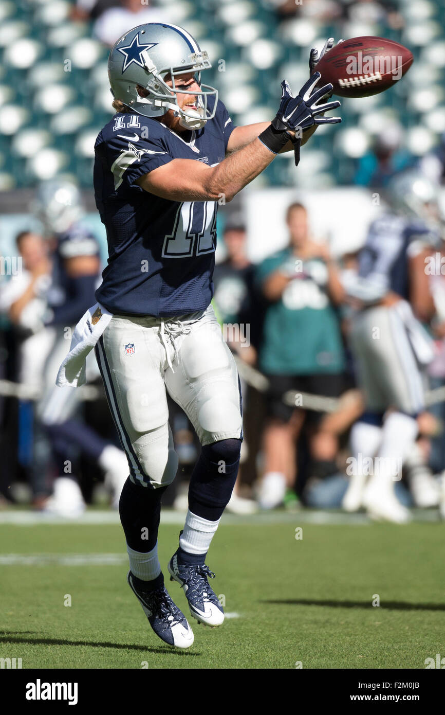 September 20, 2015: Dallas Cowboys wide receiver Cole Beasley (11) in ...