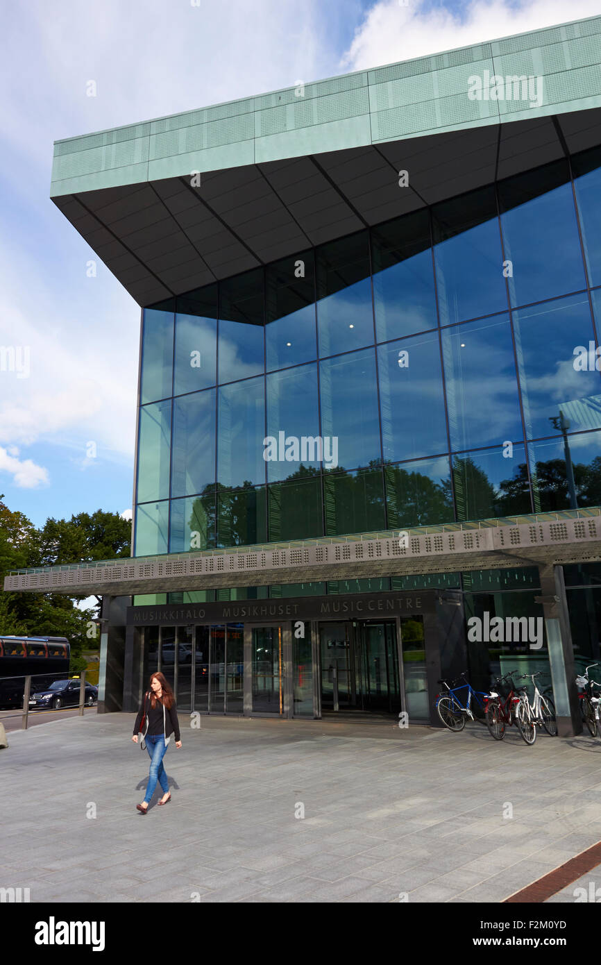 Helsinki Music Centre Stock Photo - Alamy