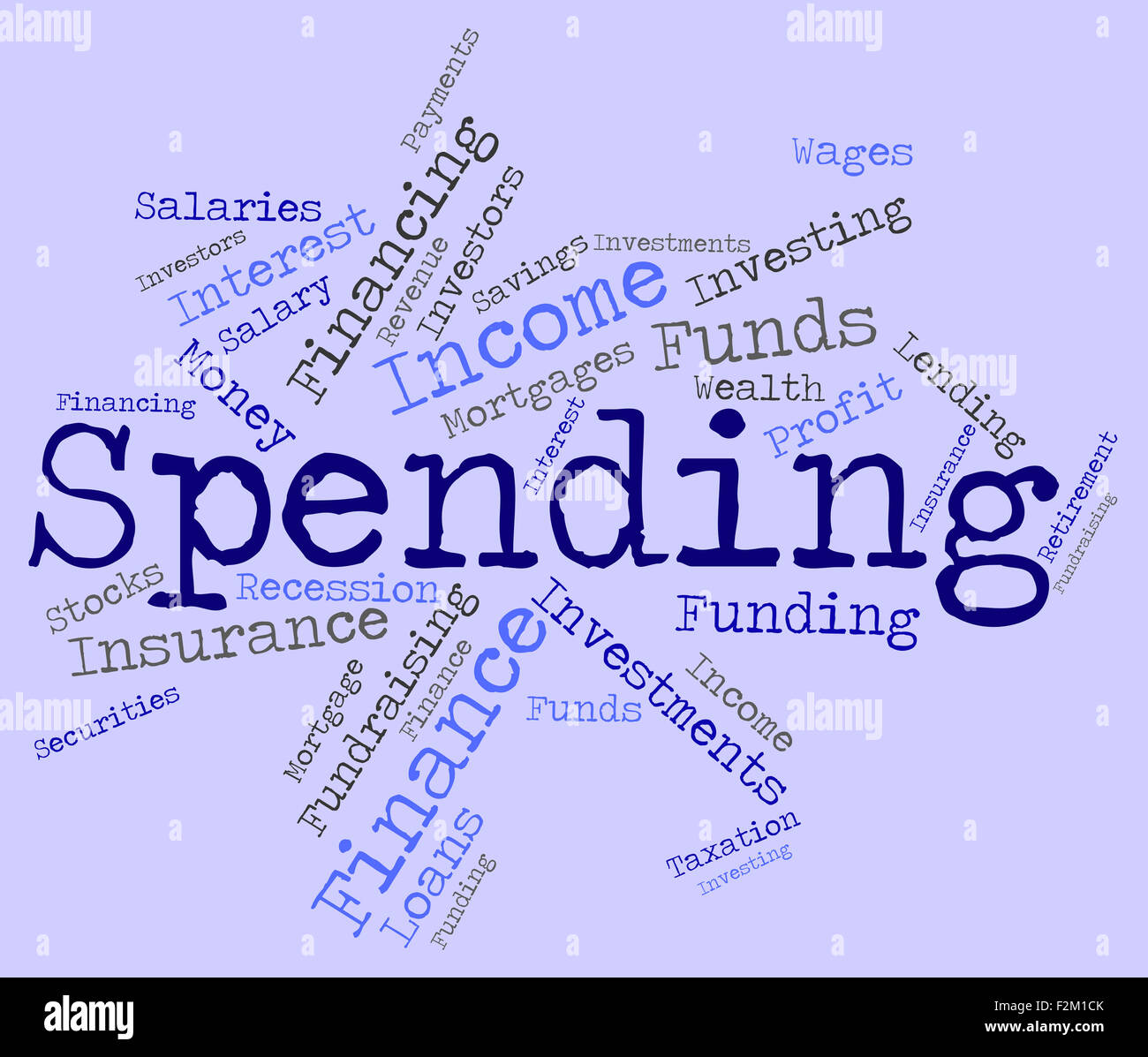 Spending word hi-res stock photography and images - Alamy