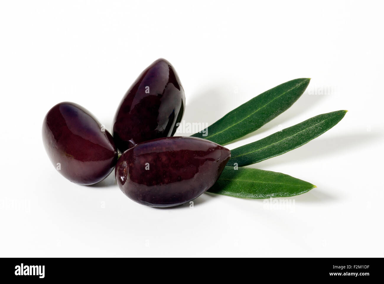 Calamata olives(+clipping path Stock Photo - Alamy