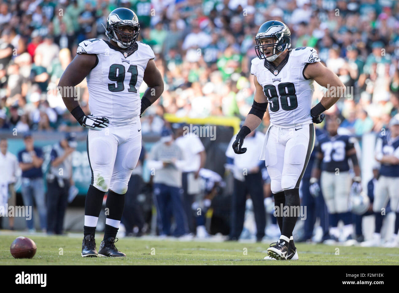 September 20, 2015: Philadelphia Eagles defensive end Fletcher Cox (91 ...