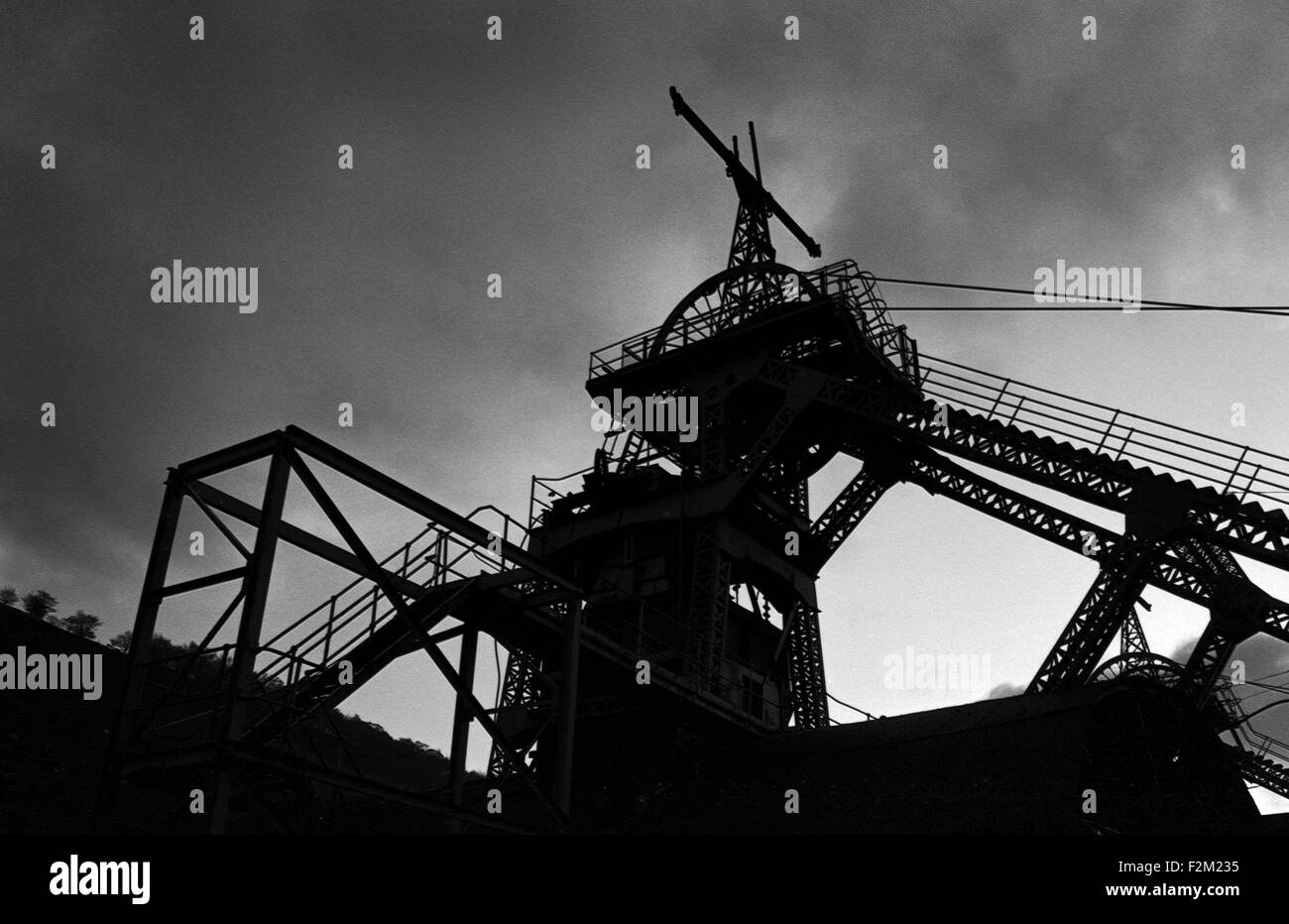 Miners strike 1984 Black and White Stock Photos & Images - Alamy