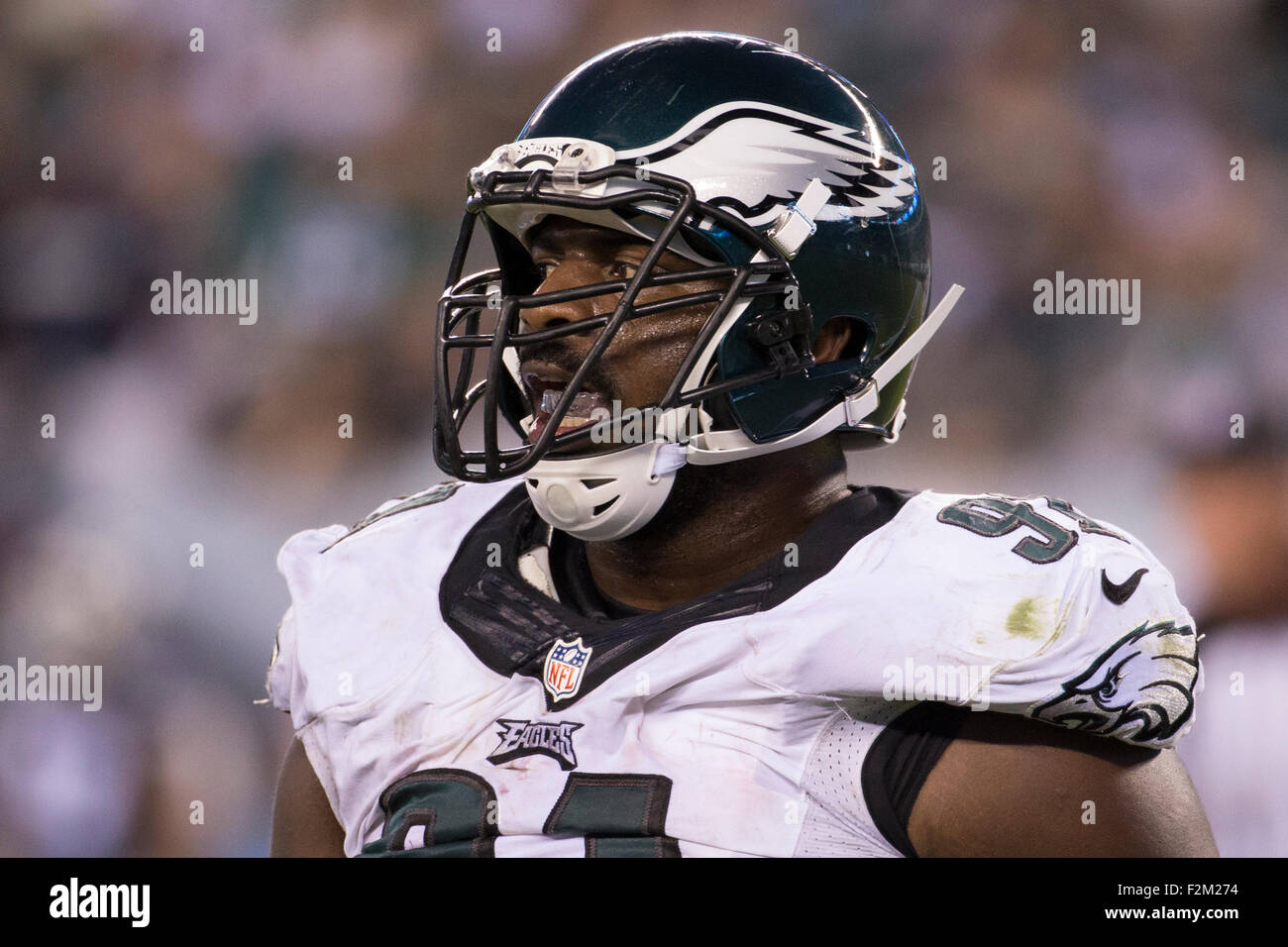 September 20, 2015: Philadelphia Eagles defensive end Fletcher Cox (91 ...