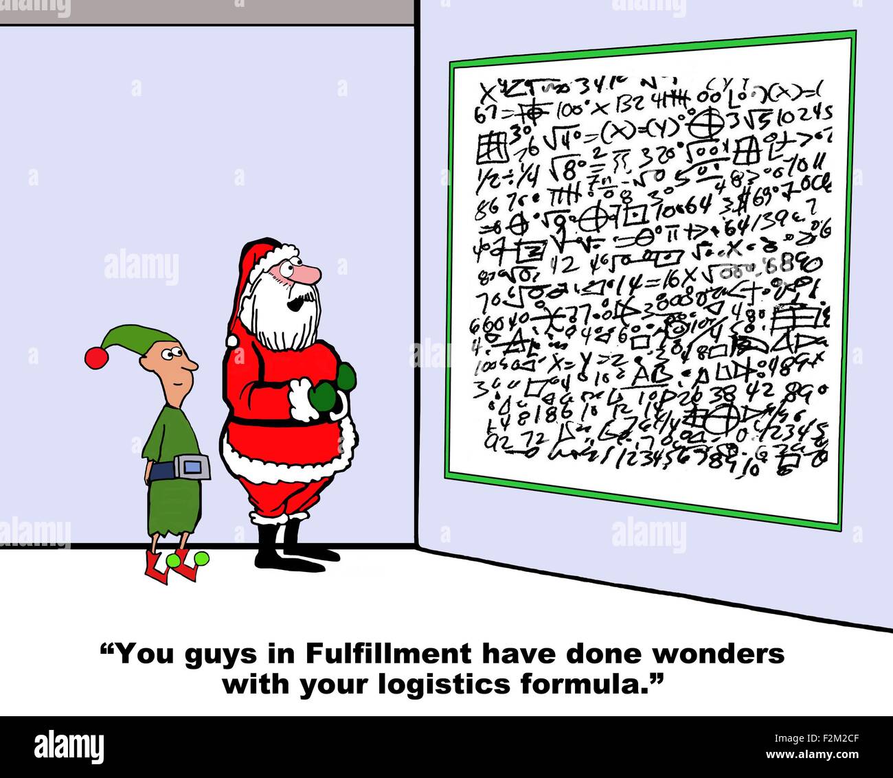 Santa Math Humor