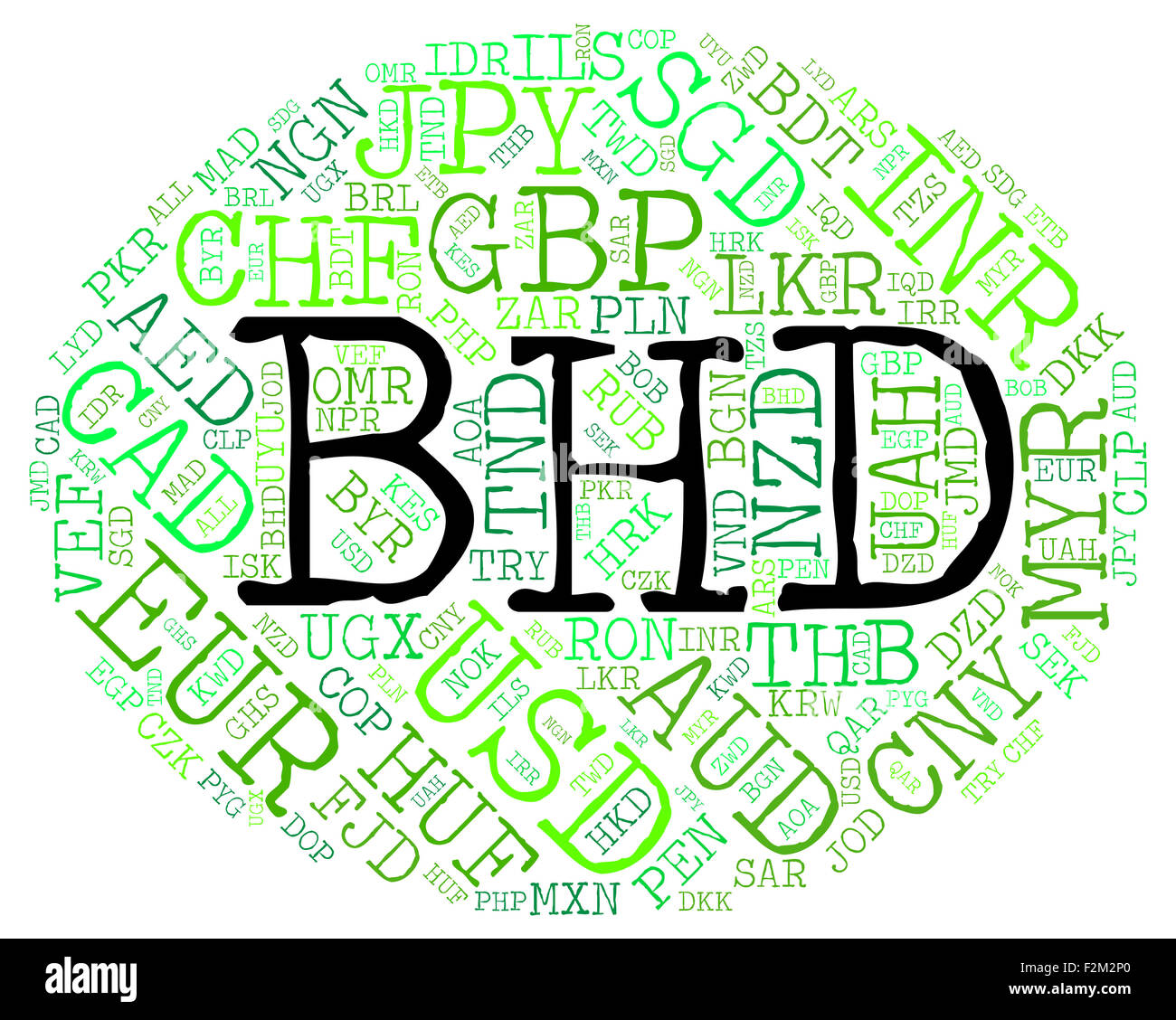 Bhd Currency Indicating Exchange Rate And Text Stock Photo - Alamy