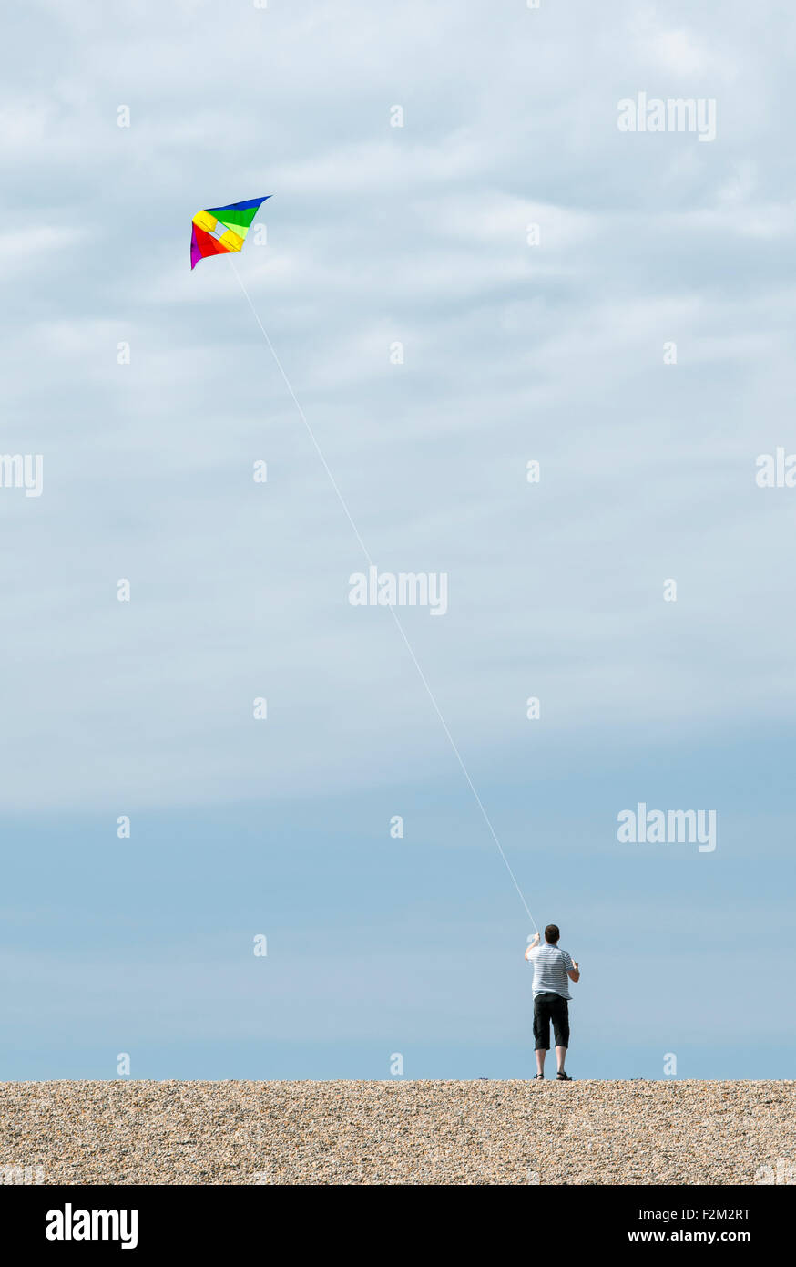 Wind blown kite hi-res stock photography and images - Alamy