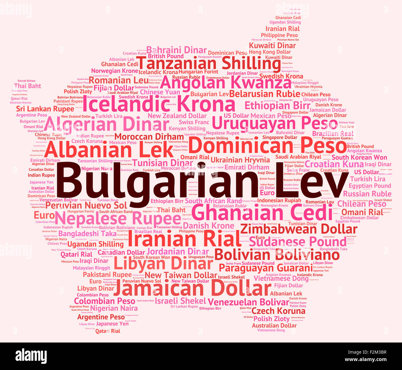 Bulgarian Lev Meaning Exchange Rate And Banknotes Stock Photo - Alamy