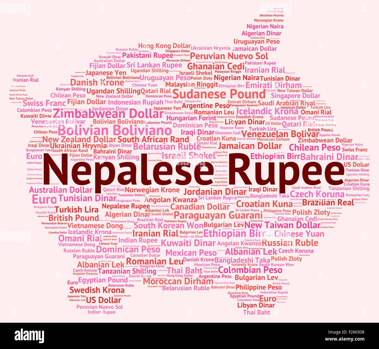 Nepalese Rupee Meaning Exchange Rate And Banknotes Stock Photo - Alamy