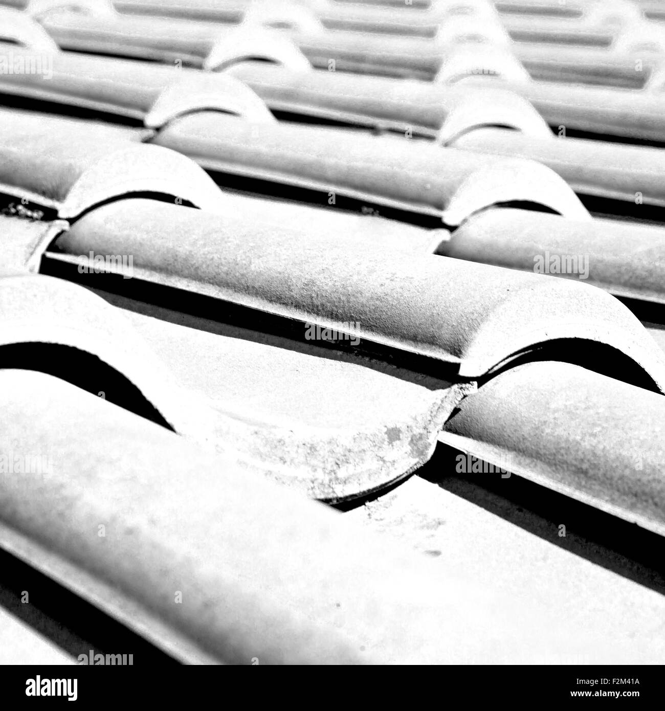 old roof in italy the line and texture of diagonal architecture Stock ...