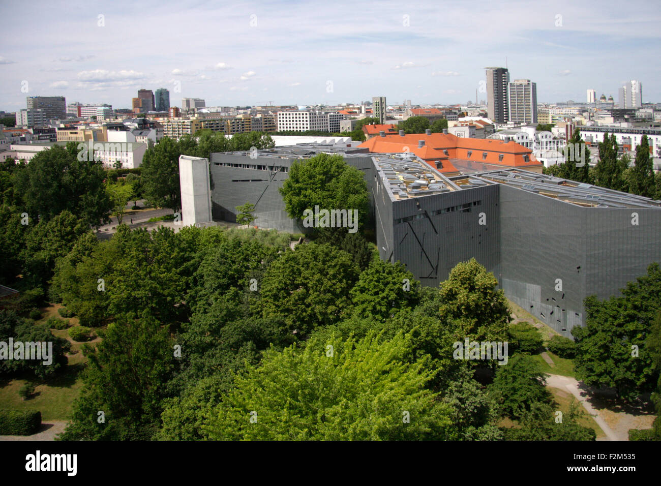 Luftbild: juedisches Museum, Berlin-Kreuzberg Stock Photo - Alamy