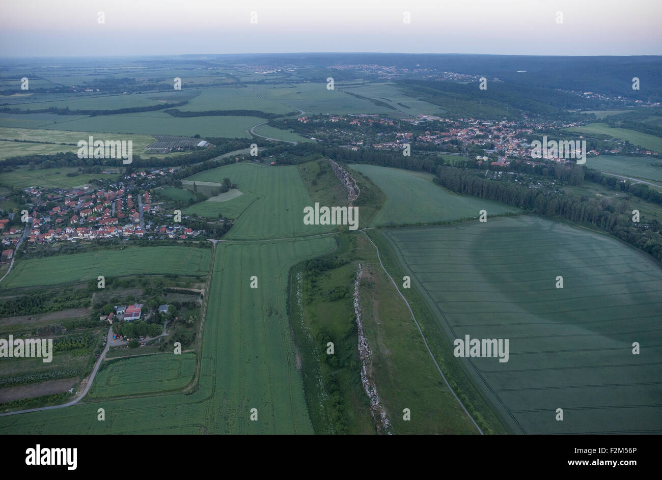 Germany aerial view devils wall hi-res stock photography and images - Alamy