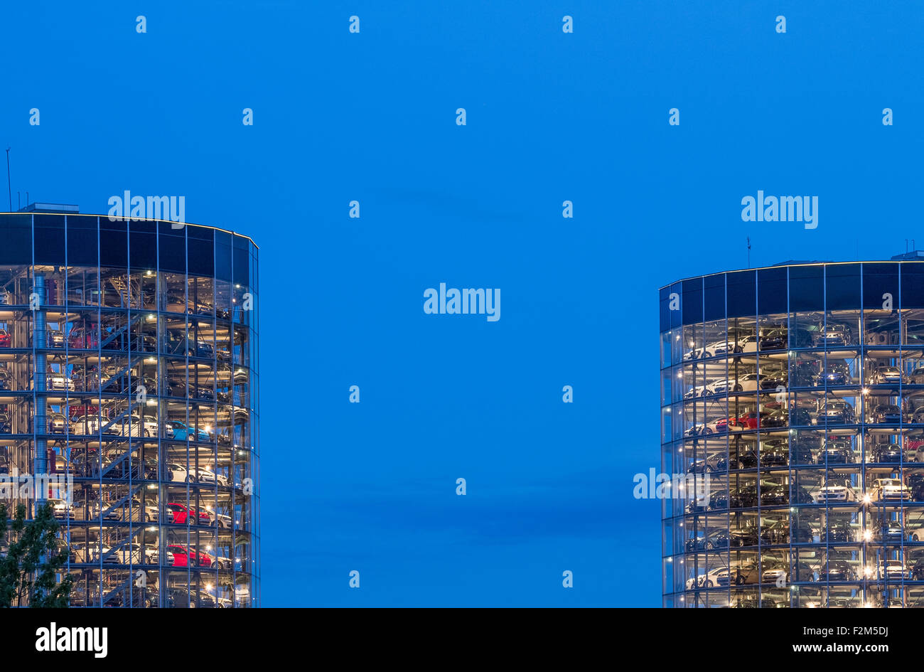 Car towers autostadt hi-res stock photography and images - Alamy