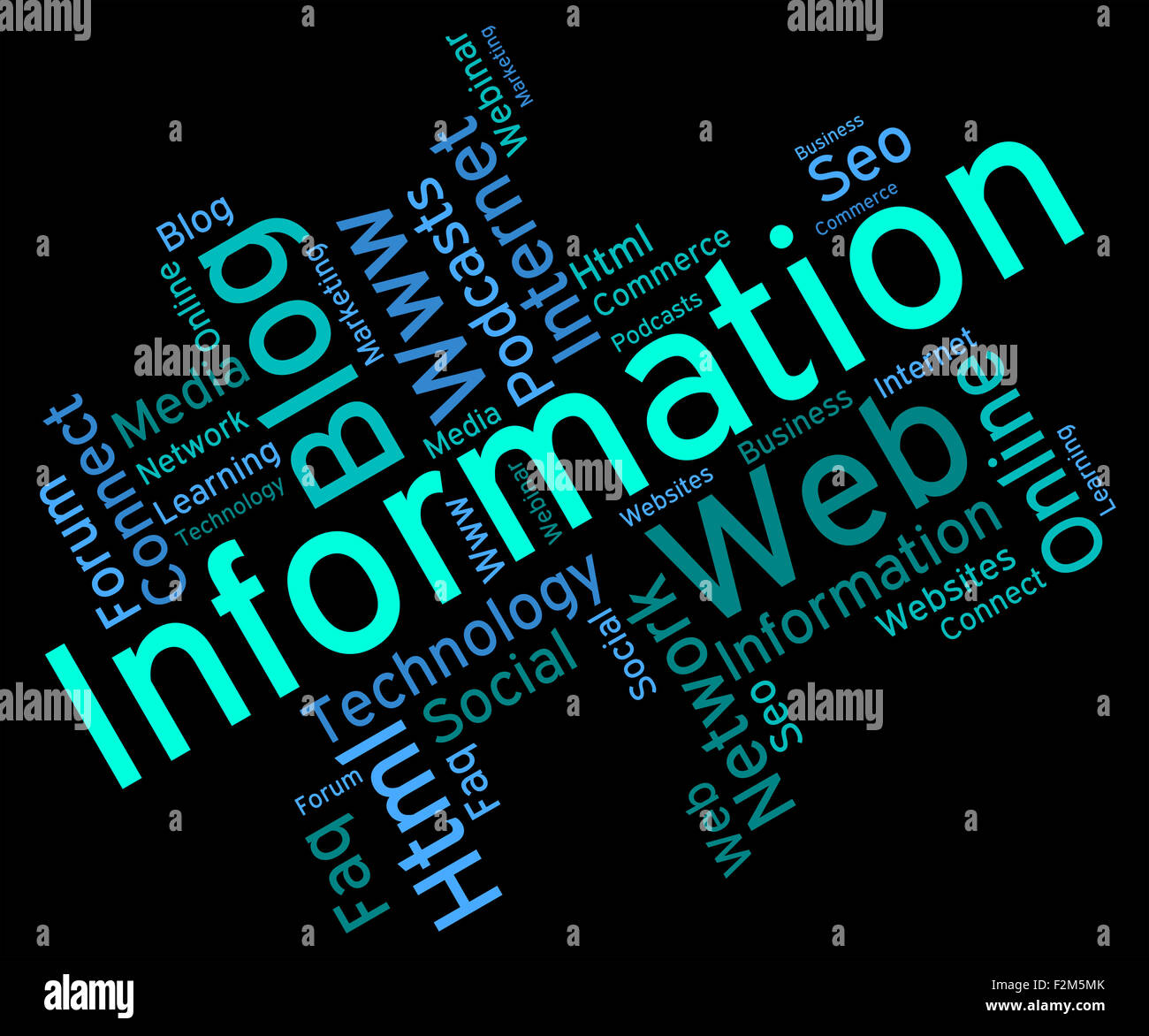 Information word hi-res stock photography and images - Alamy